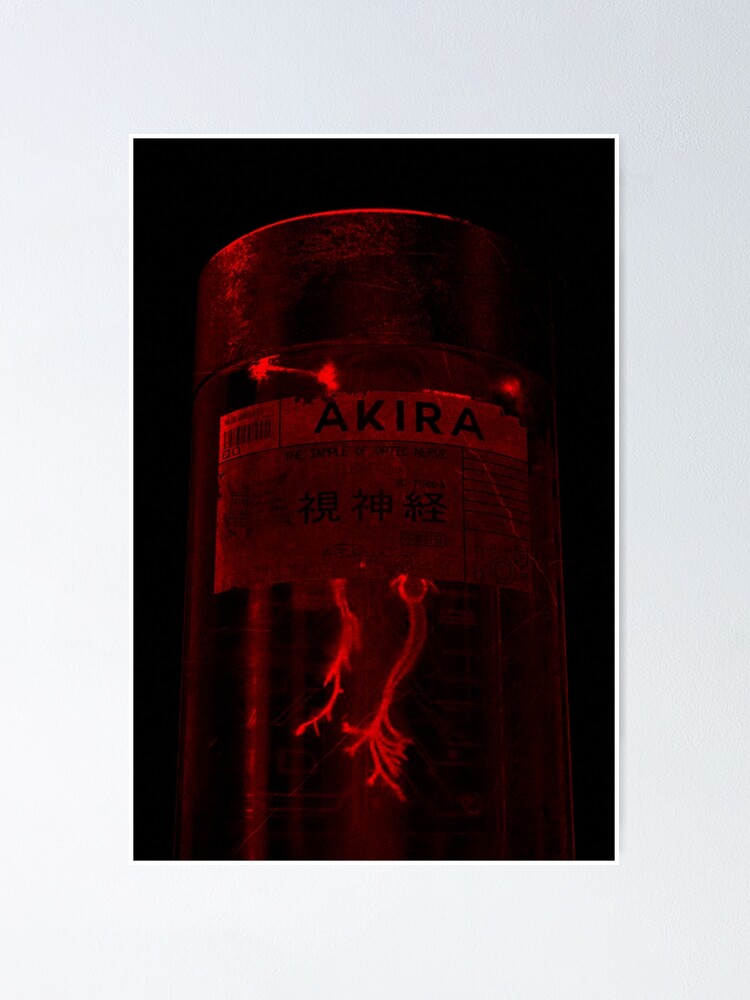 "RED AKIRA" Poster for Sale by Sorgzen | Redbubble