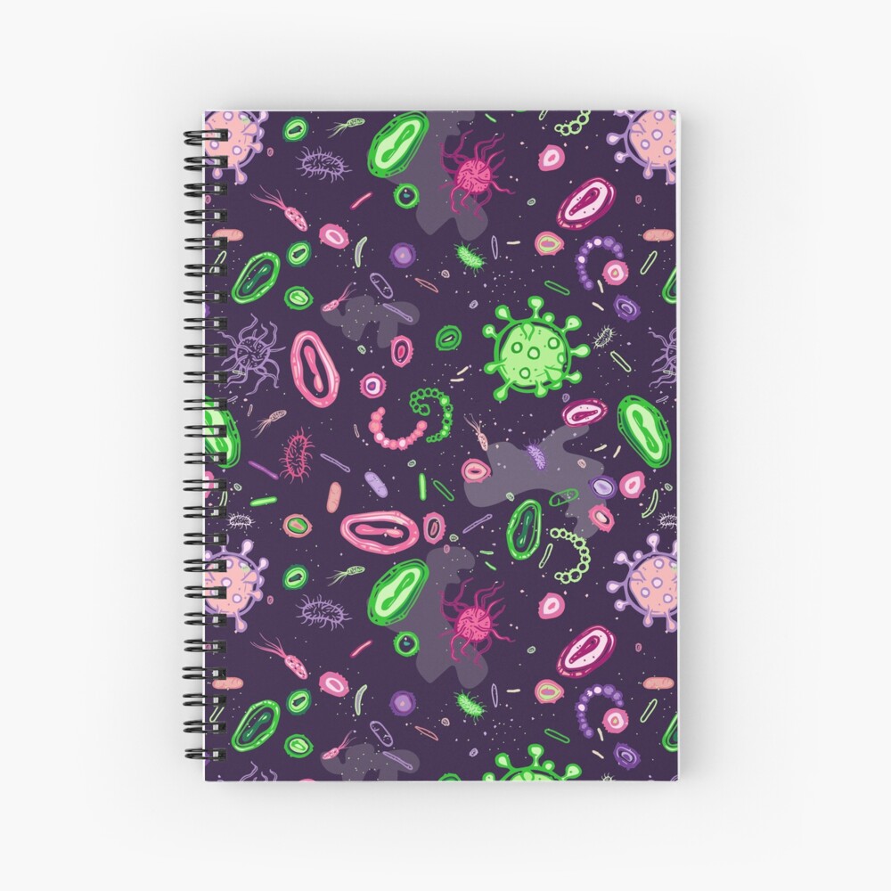 "Microbiology" Spiral Notebook for Sale by NetaManor | Redbubble