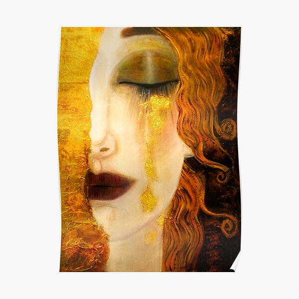 "Freya's Crying Viking Lore pretty woman" Poster by Glimmersmith ...