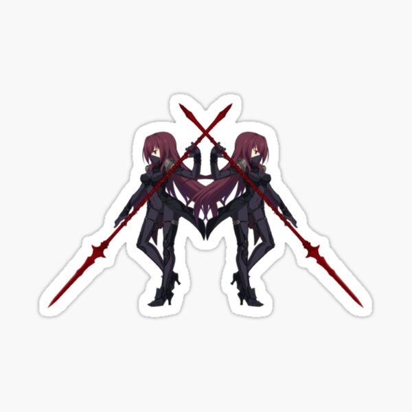 "Scathach - Fate Grand Order (FGO)" Sticker for Sale by WaboBabo ...
