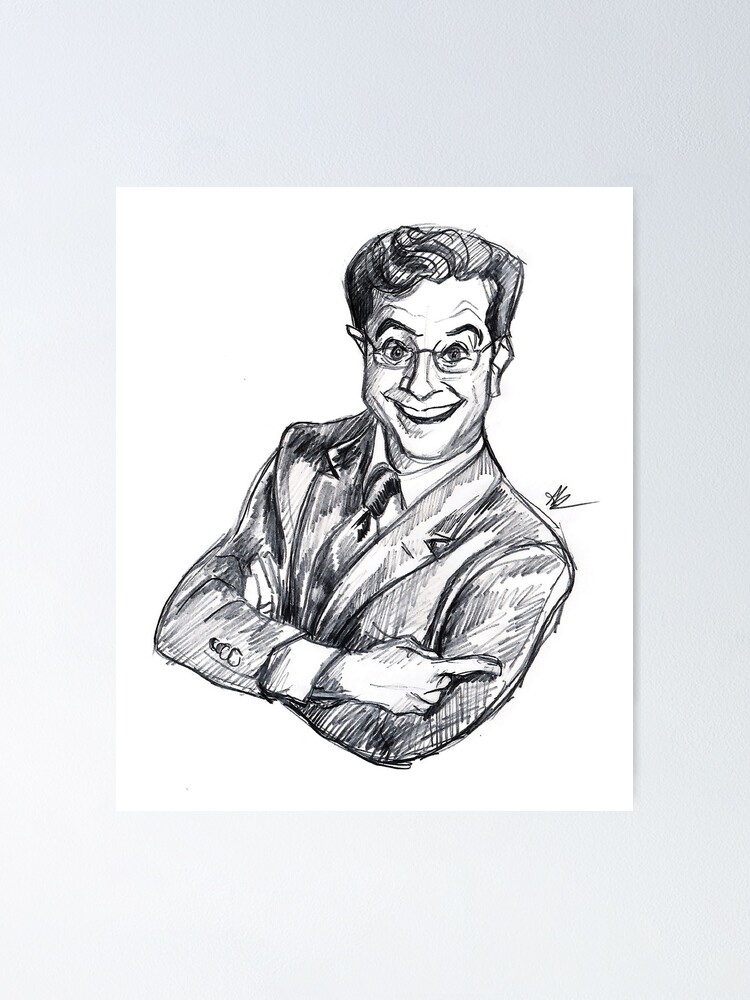 "Stephen Colbert" Poster for Sale by AlexBowman314 | Redbubble