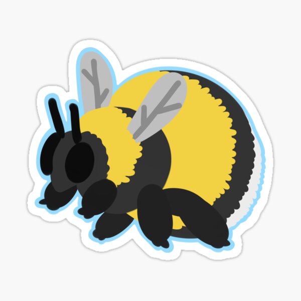"BUMBLER" Sticker by TubularAmarok | Redbubble