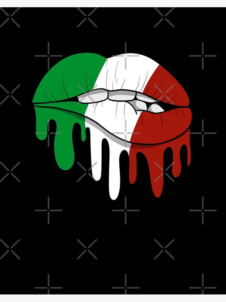 "Italy lips passion" Art Board Print by CORZ | Redbubble