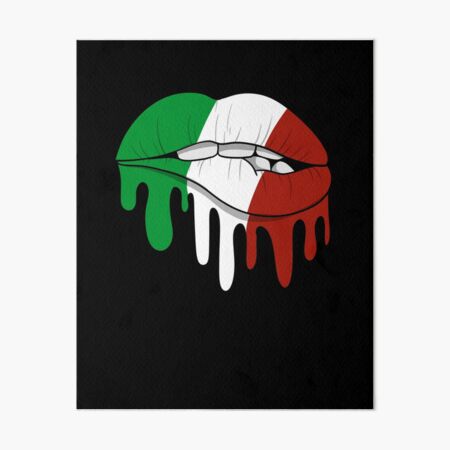 "Italy lips passion" Art Board Print by CORZ | Redbubble
