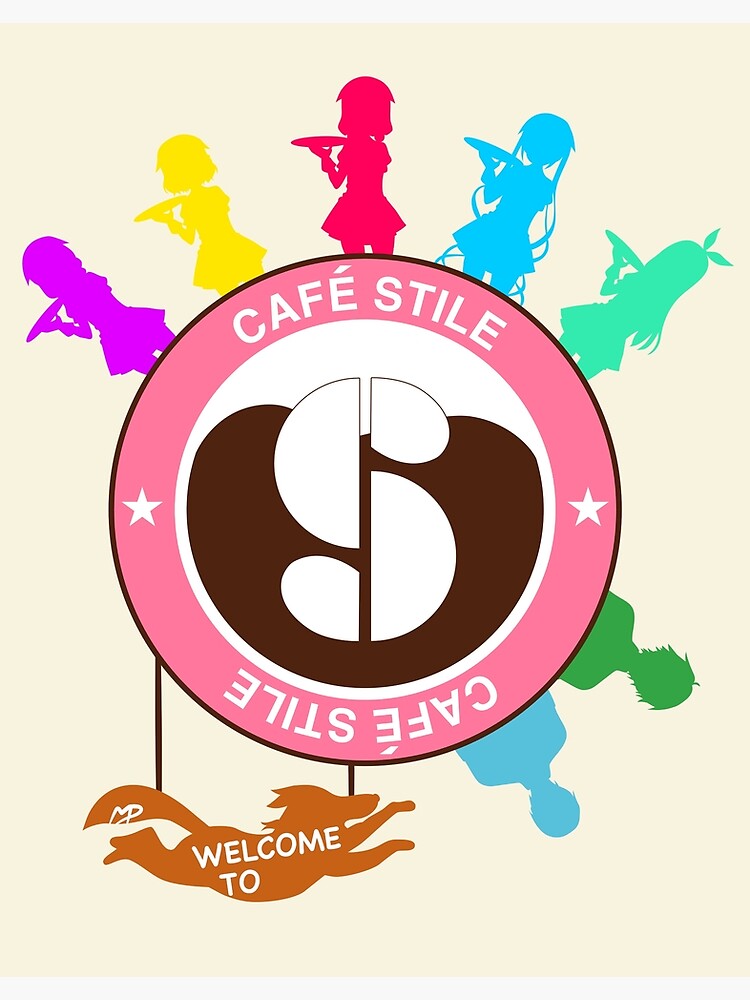 "Welcome to Café Stile!" Poster by MegaMaxArt | Redbubble