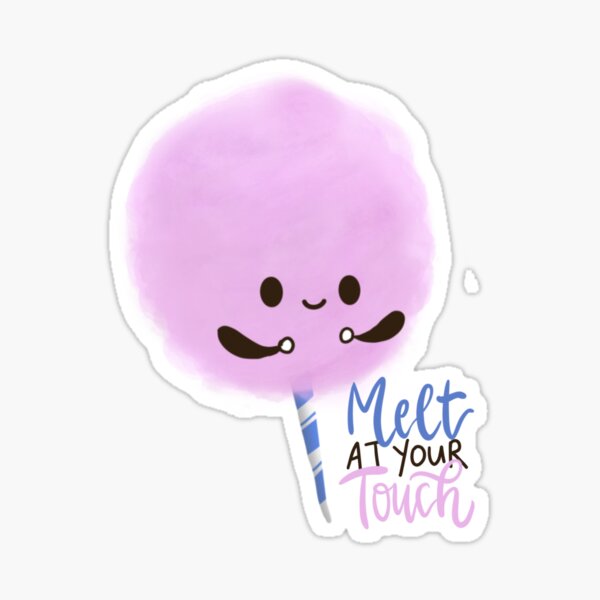 "Candy Floss" Sticker by ohfronds | Redbubble