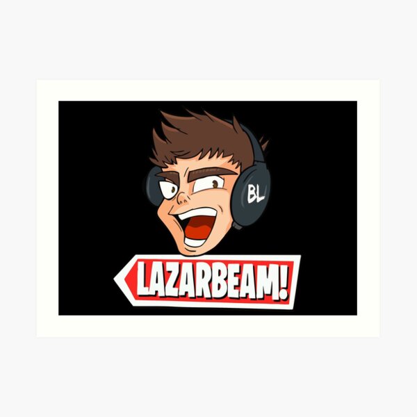 Lazarbeam Art Prints | Redbubble