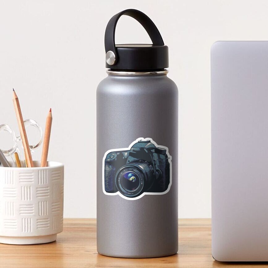 "DSLR camera" Sticker by carly20 | Redbubble