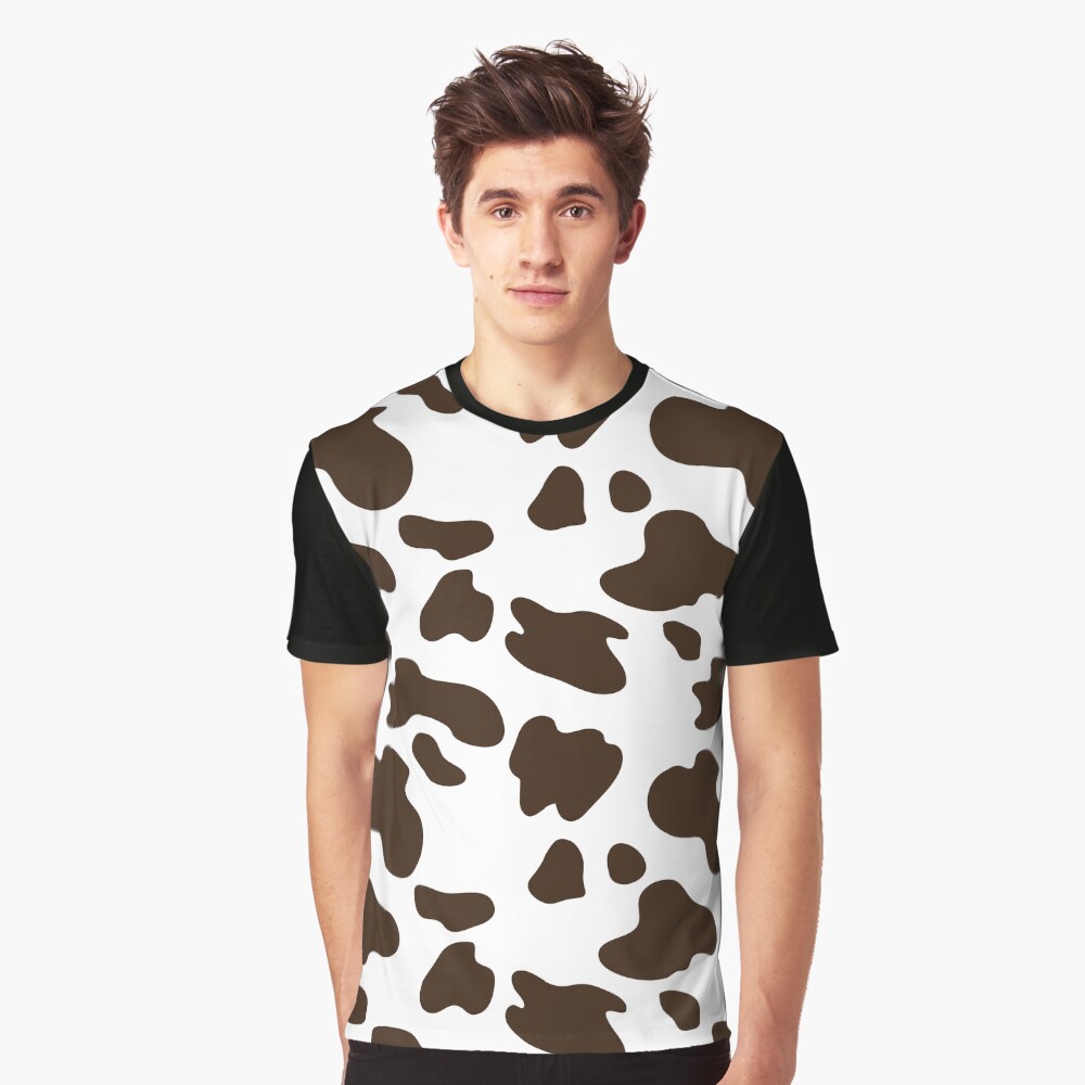 "Cow Pattern | Cow Spots Farm Farmer Animal Milk" T-shirt by anziehend ...
