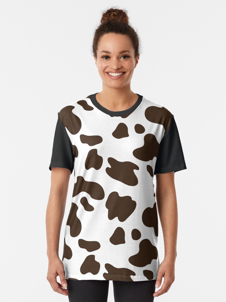 "Cow Pattern | Cow Spots Farm Farmer Animal Milk" T-shirt by anziehend ...