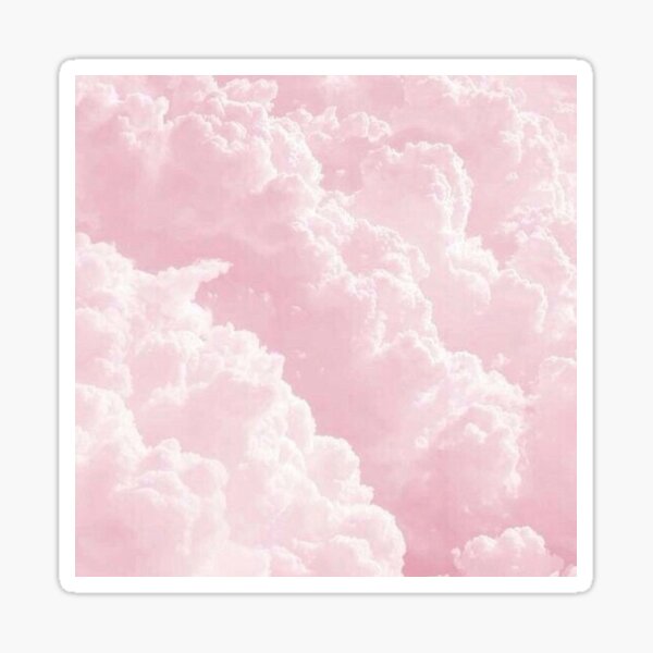 "pink clouds" Sticker for Sale by starrily | Redbubble