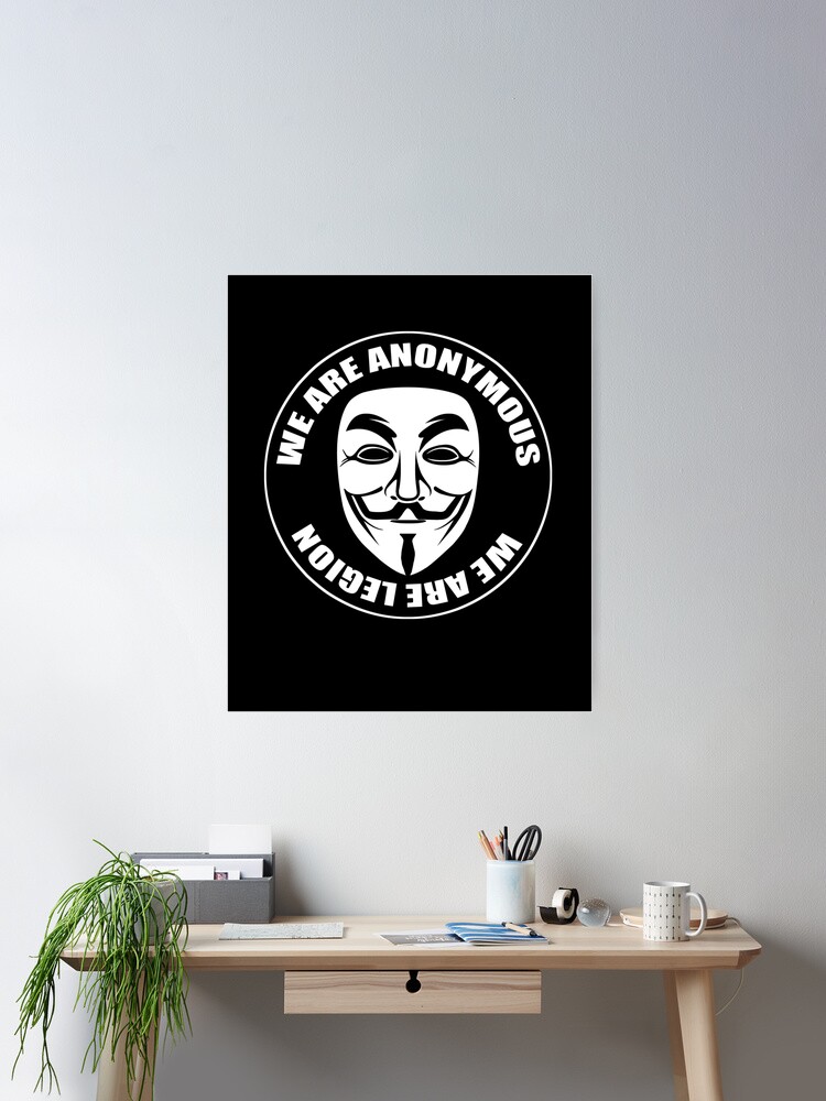 We Are Anonymous Mask Wallpaper