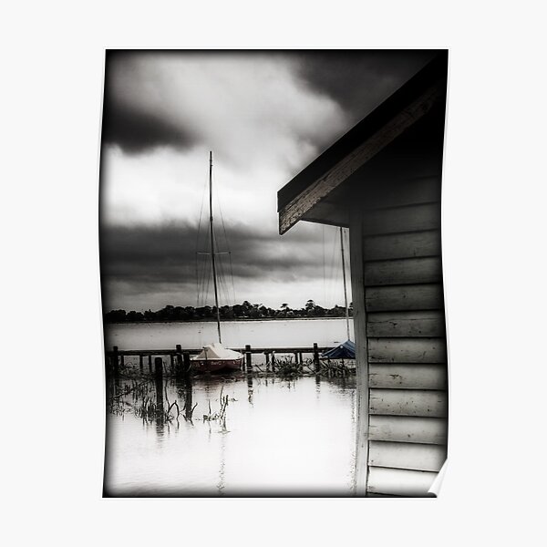 "Muted Mooring" Poster for Sale by russmail63 | Redbubble