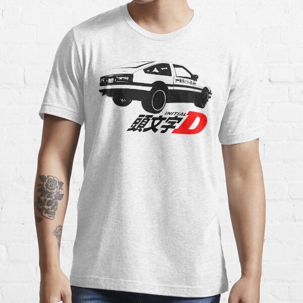"initial D logo" T-shirt for Sale by killball3000 | Redbubble | anime t ...
