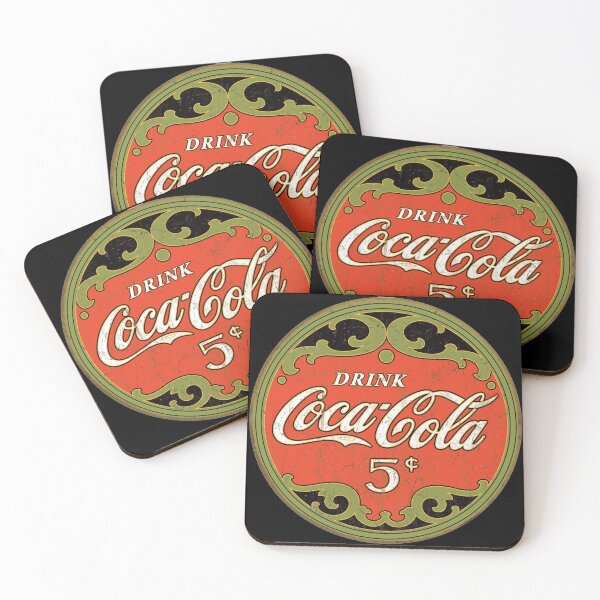 Coca Cola Cans Coasters | Redbubble