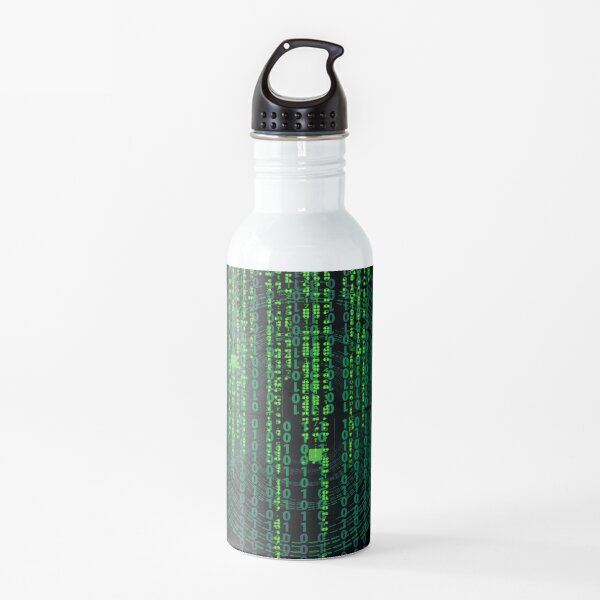 Matrix Water Bottle | Redbubble