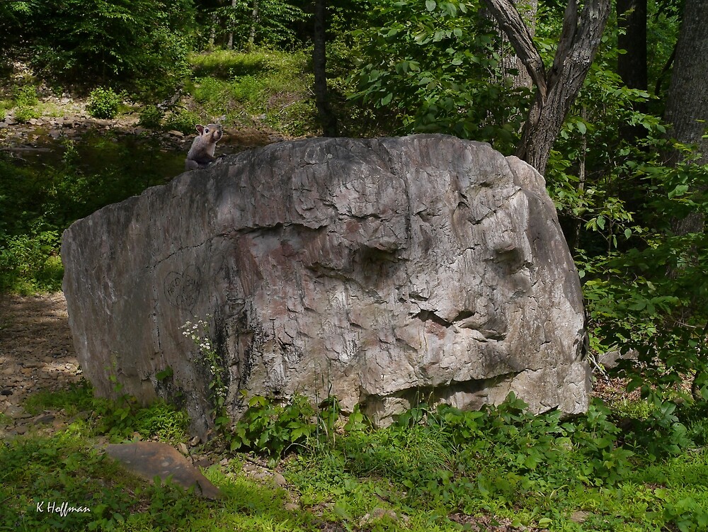 "Angry Rock" by Kenneth Hoffman | Redbubble