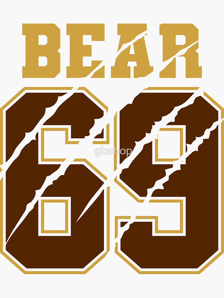 "BEAR 69 - GAY BEAR" Sticker by gbshop | Redbubble