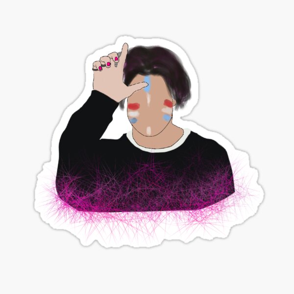 "Loner" Sticker for Sale by ouatisworld | Redbubble