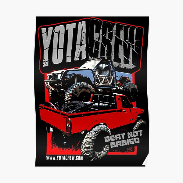 "Yota Crew Beat Not Babied" Poster by rpainter1103 | Redbubble