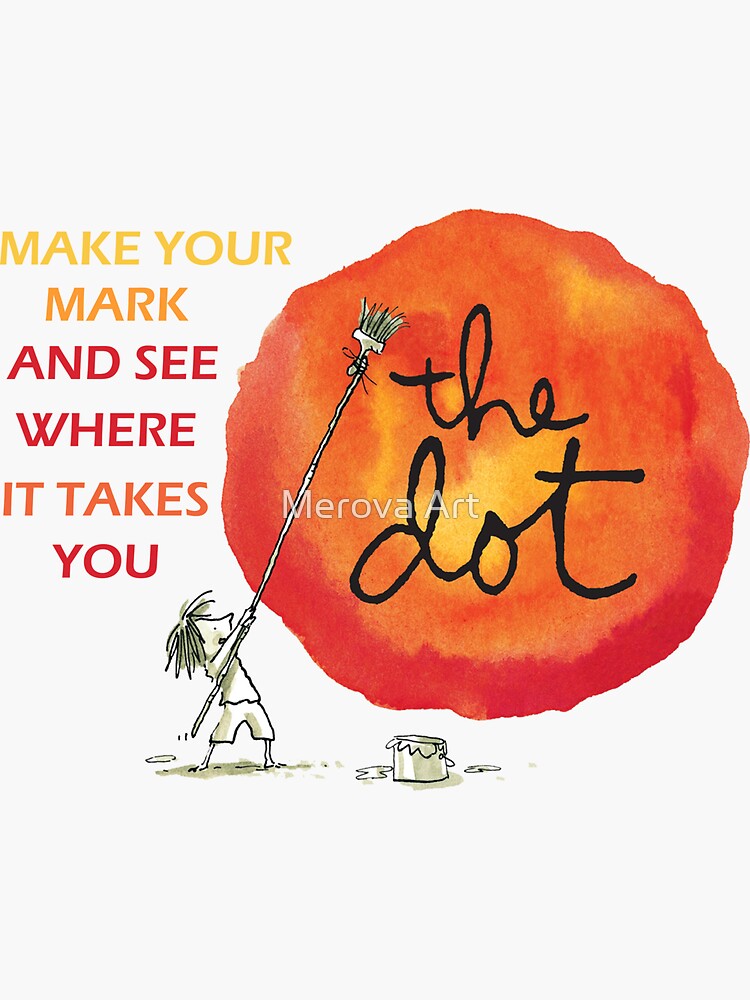 "International dot day 2021 , make your mark " Sticker by MICHOSAMO ...