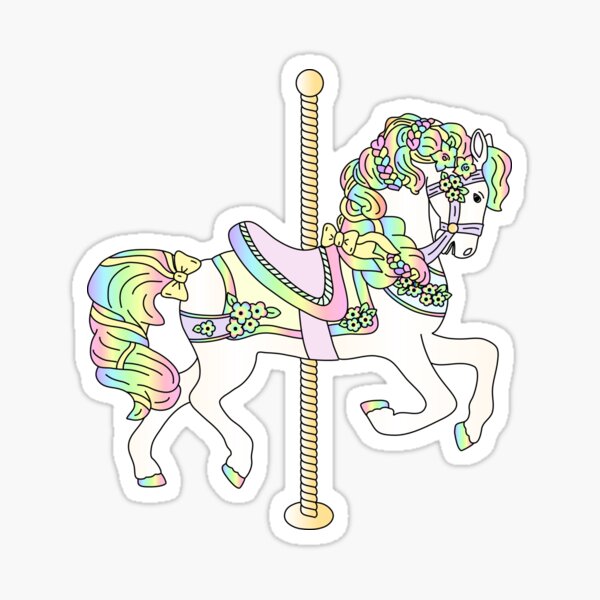 Labels Paper & Party Supplies Carousel {sticker} etna.com.pe