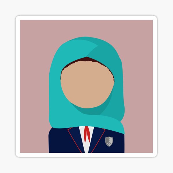 "Elite Icon - Nadia" Sticker by byebyesally | Redbubble