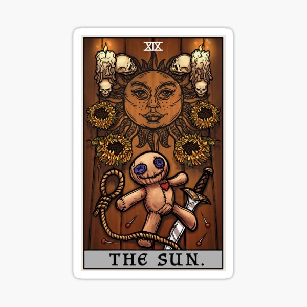 "The Sun Tarot Card Halloween Voodoo Doll New Orleans Witchcraft ...