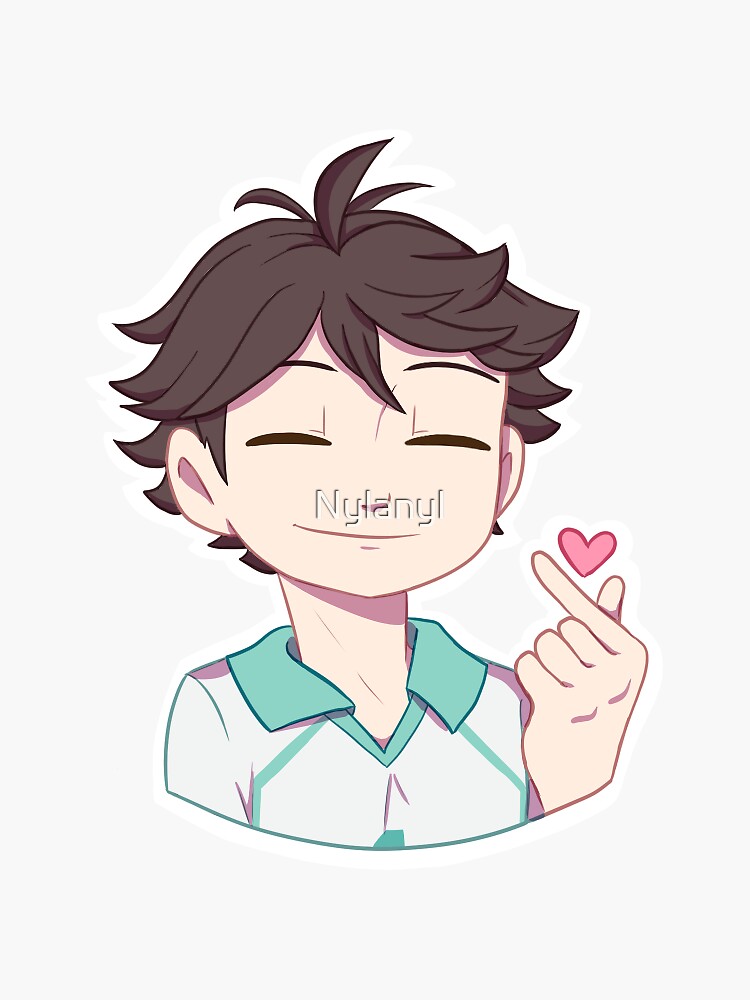 "Oikawa tooru" Sticker by Nylanyl | Redbubble
