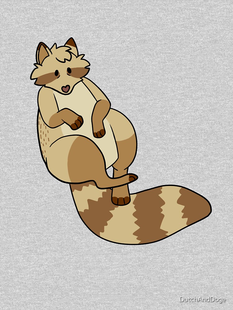 "Texas Toast the Raccoon" T-shirt by DutchAndDoge | Redbubble