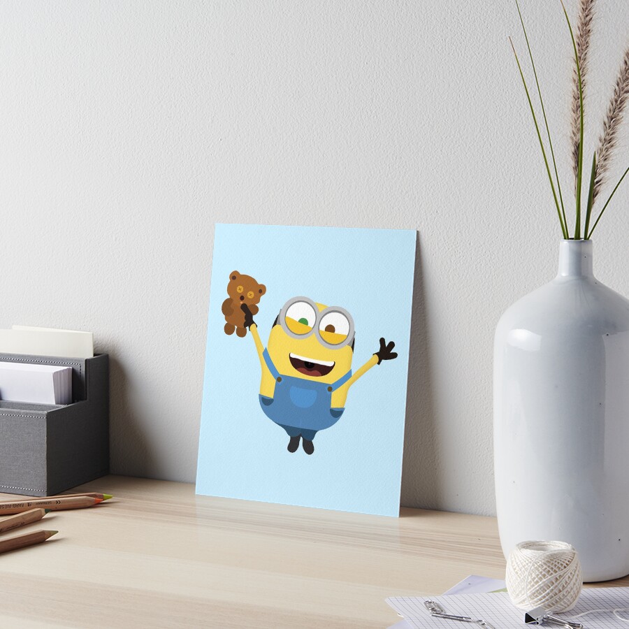 "Bob minion" Sticker for Sale by deedee dooodles | Redbubble