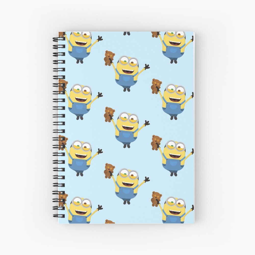 "Bob minion" Spiral Notebook for Sale by DebDebkj | Redbubble