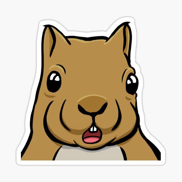 "Shocked" Sticker for Sale by itselioyanez | Redbubble