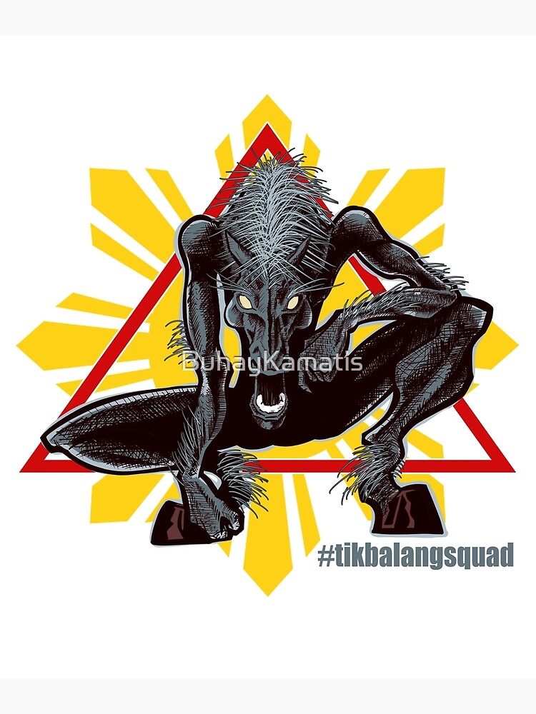 "Mythical Philippine Tikbalang #Filipinosquad #tikbalangsquad" Poster ...