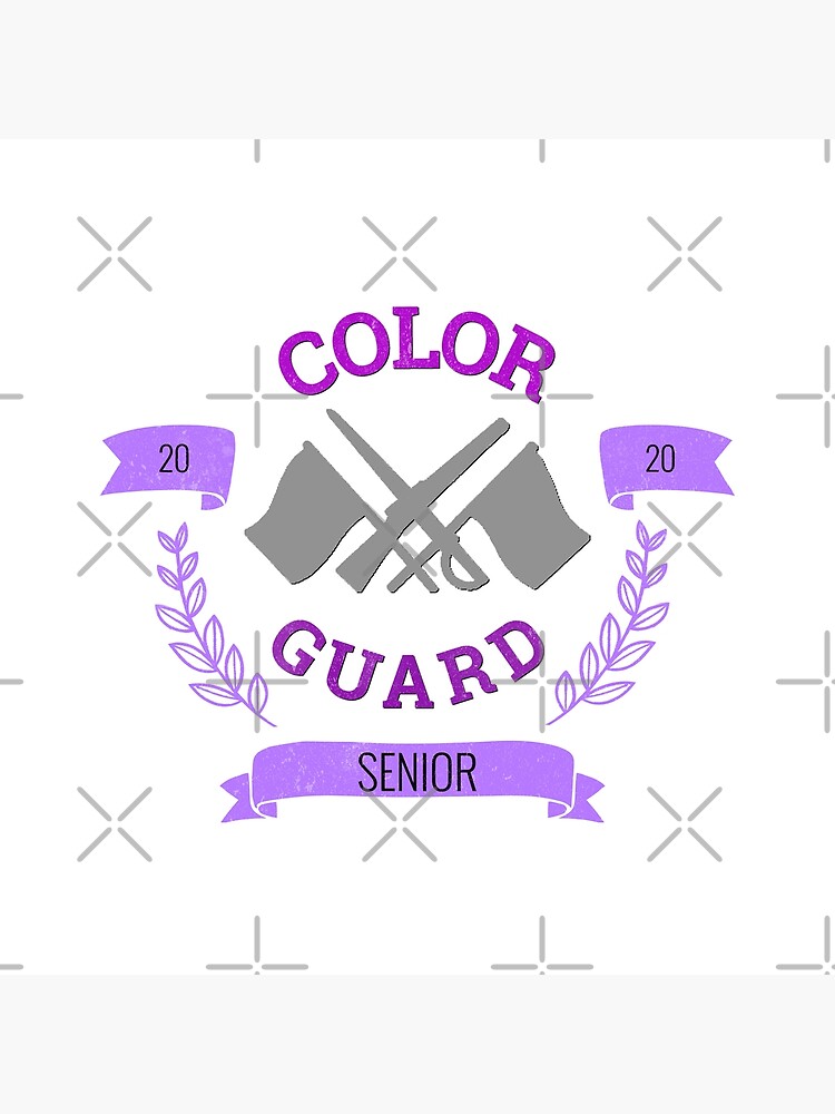 "Color Guard - Senior - Class of 2020" Poster by BandMomDesigns | Redbubble