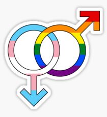 Transman Symbol: Stickers | Redbubble