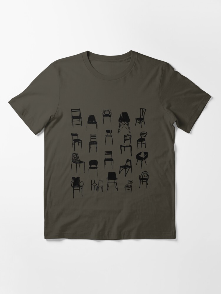 "chairs" T-shirt for Sale by yahelyan | Redbubble | chair t-shirts ...