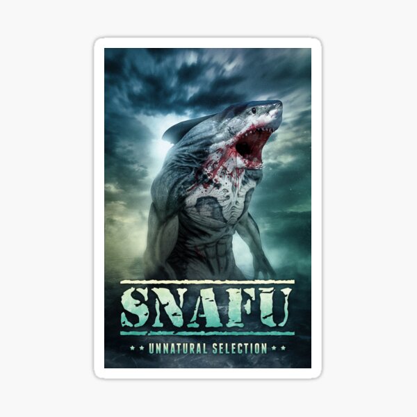"SNAFU: Unnatural Selection - Book Cover" Sticker for Sale by ...