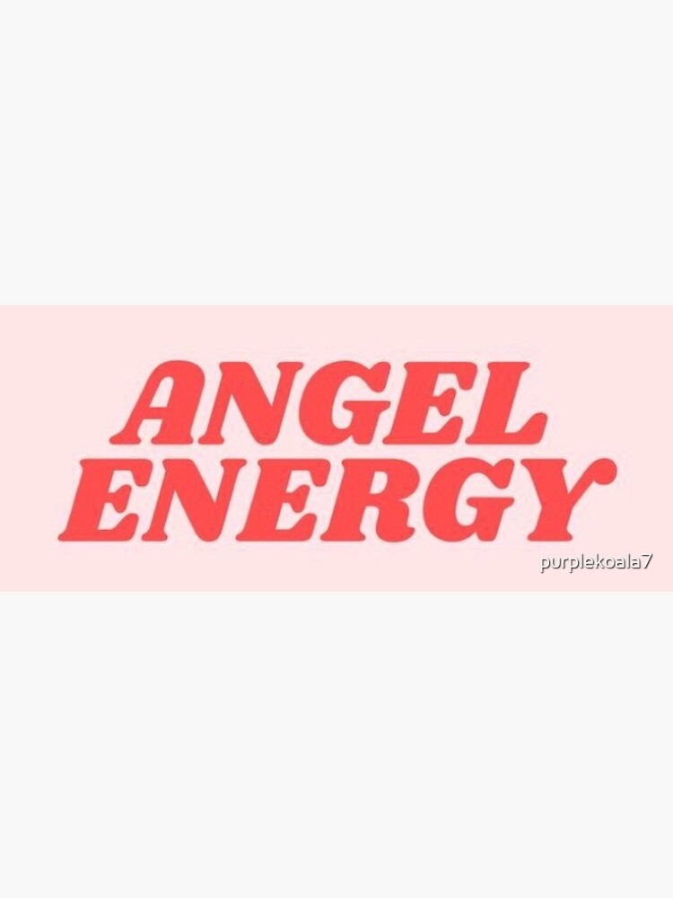 "angel energy" Sticker for Sale by purplekoala7 | Redbubble