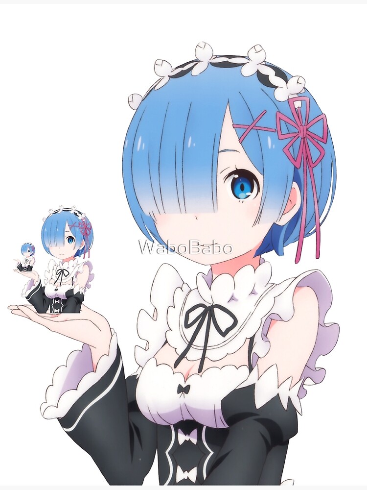 "Rem - Re:zero " Poster for Sale by WaboBabo | Redbubble