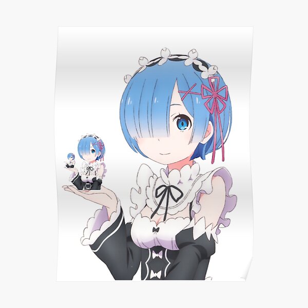 "Rem - Re:zero " Poster for Sale by WaboBabo | Redbubble