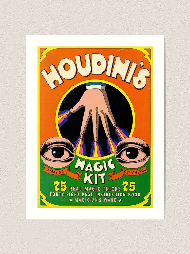 "Houdini Magic Kit" Art Print by scohoe | Redbubble