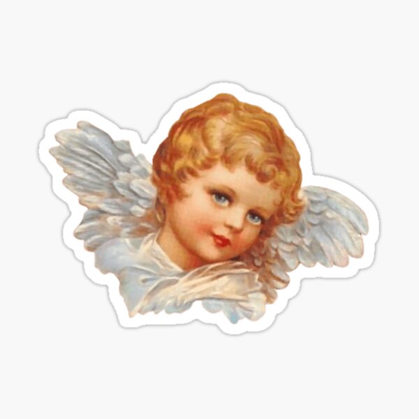 "Cherubs head" Sticker for Sale by cinlali | Redbubble