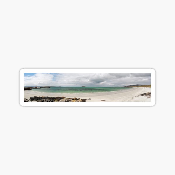 "Eriskay - Bonnie Prince Charlie Beach - Cockleshell Strand In Panorama ...