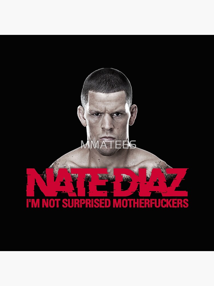 "Nate Diaz" Canvas Print for Sale by MMATEES | Redbubble