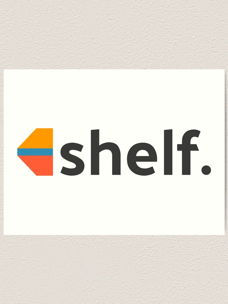 "shelf - logo" Art Print for Sale by OddLej | Redbubble
