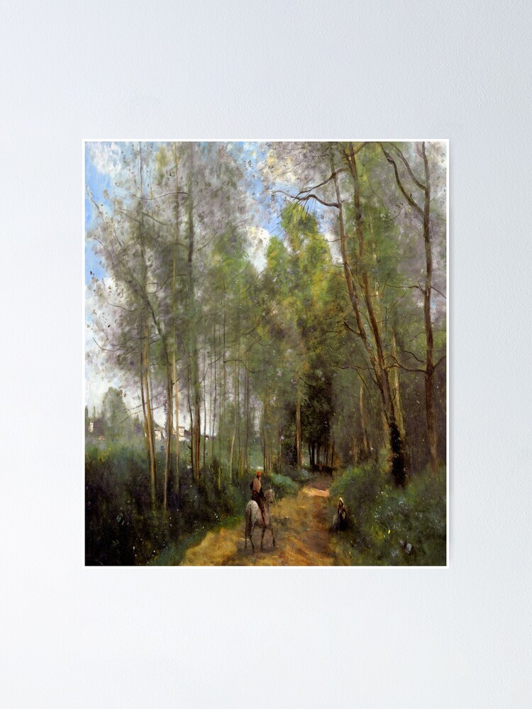 "Ville d'Avray-Camille Corot" Poster by LexBauer | Redbubble