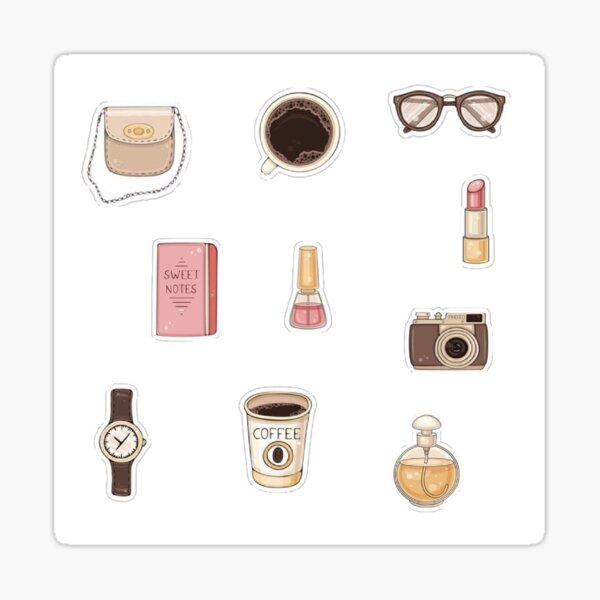 "Tumblr Trendy Sticker Pack" Sticker for Sale by shannondunnx | Redbubble