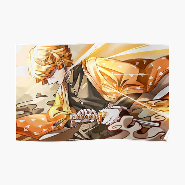 Zenitsu Posters | Redbubble