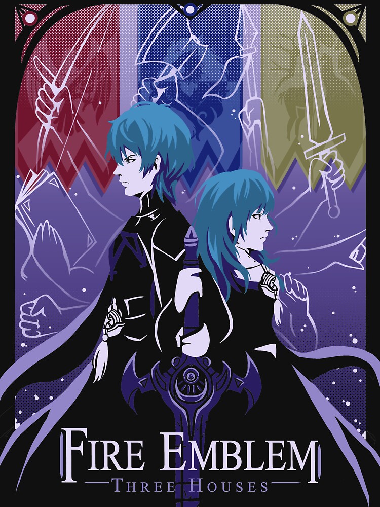 "Fire Emblem Three Houses" T-shirt for Sale by SnipSnipArt | Redbubble ...